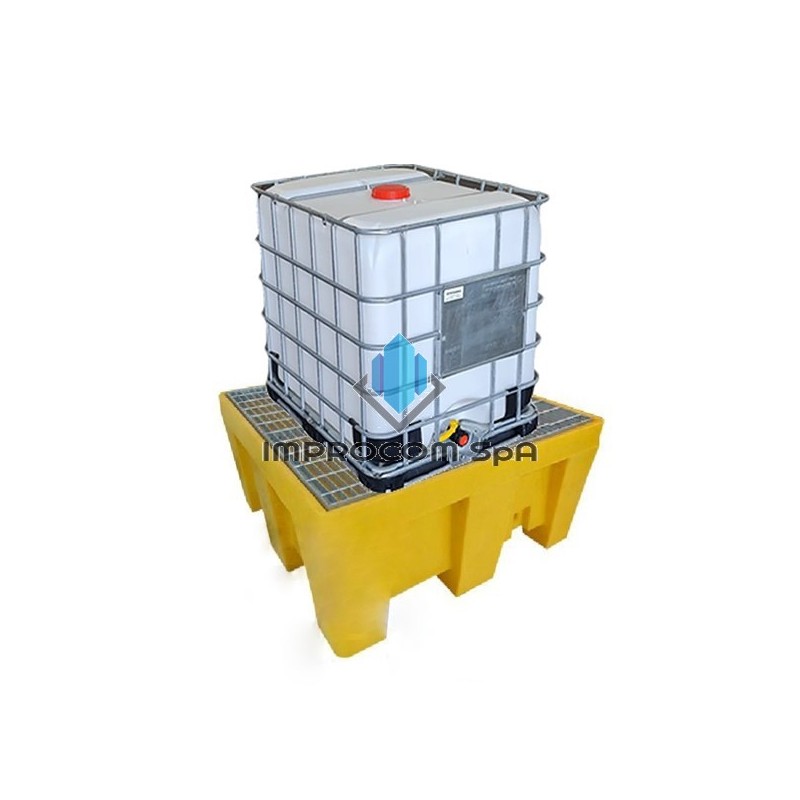 PALLET ANTIDERRAME REJILLA 550 LITROS - Improcom SpA